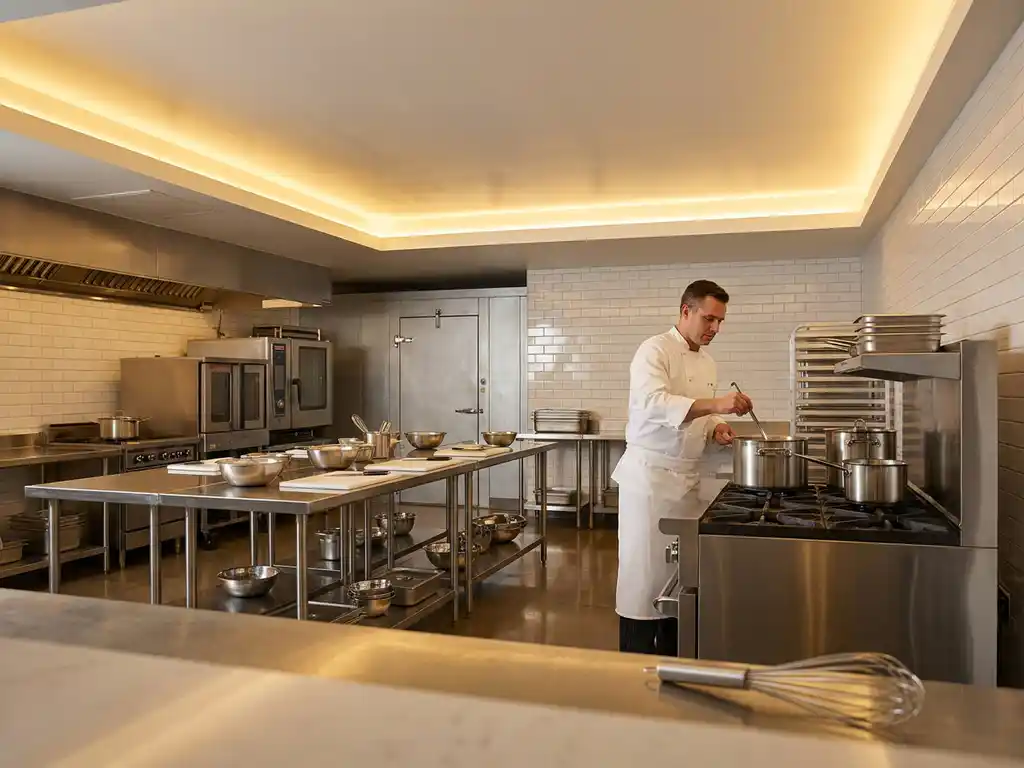 Wat zijn de minimale afmetingen voor een professionele keuken in de ...